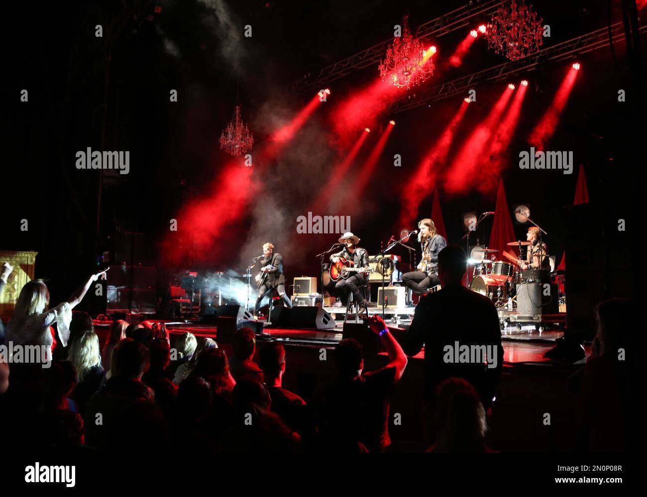 Bear Rinehart, Bo Rinehart, Seth Bolt and Josh Lovelace with ...