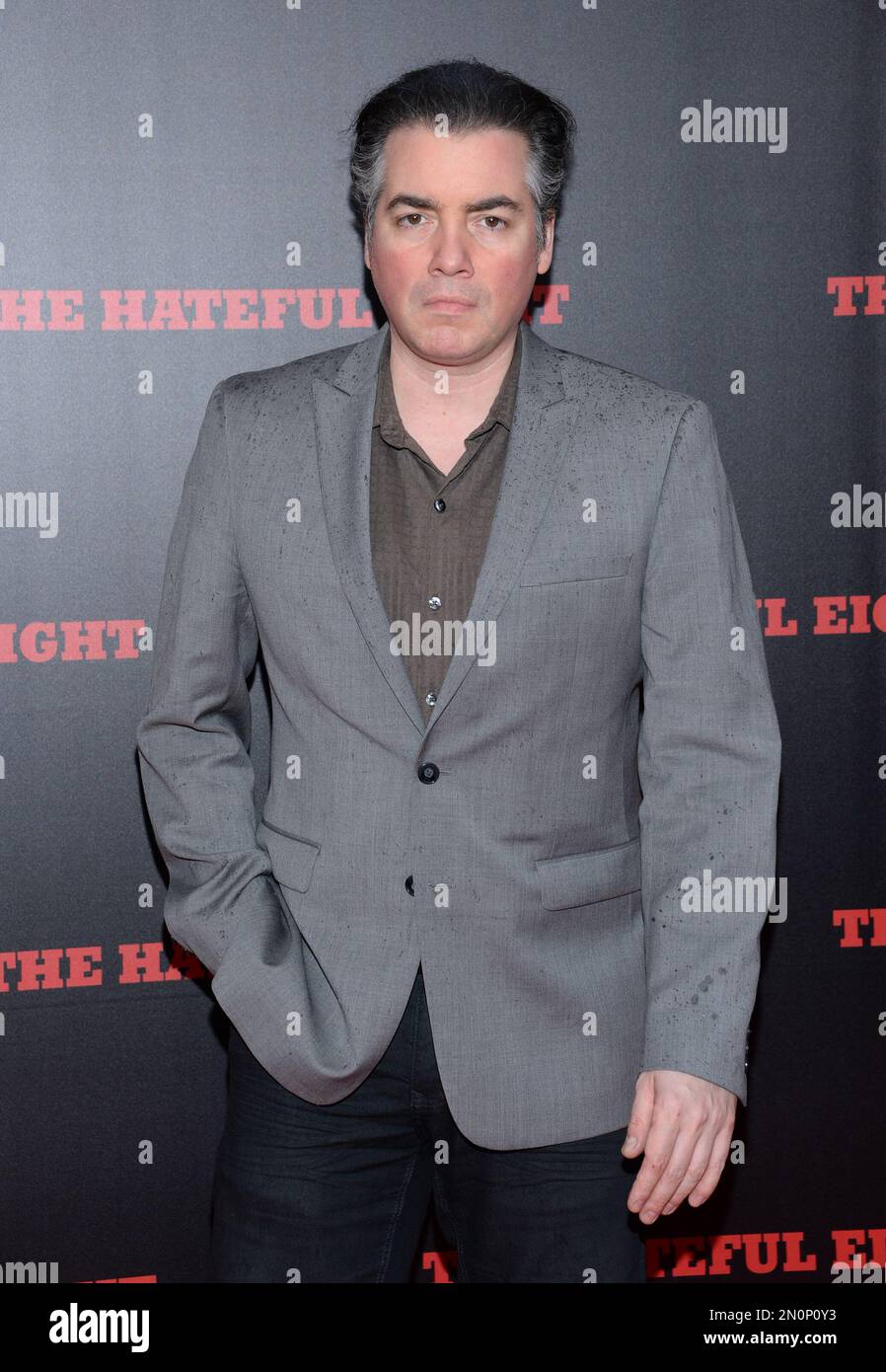 Kevin Corrigan attends the premiere of "The Hateful Eight" at the ...