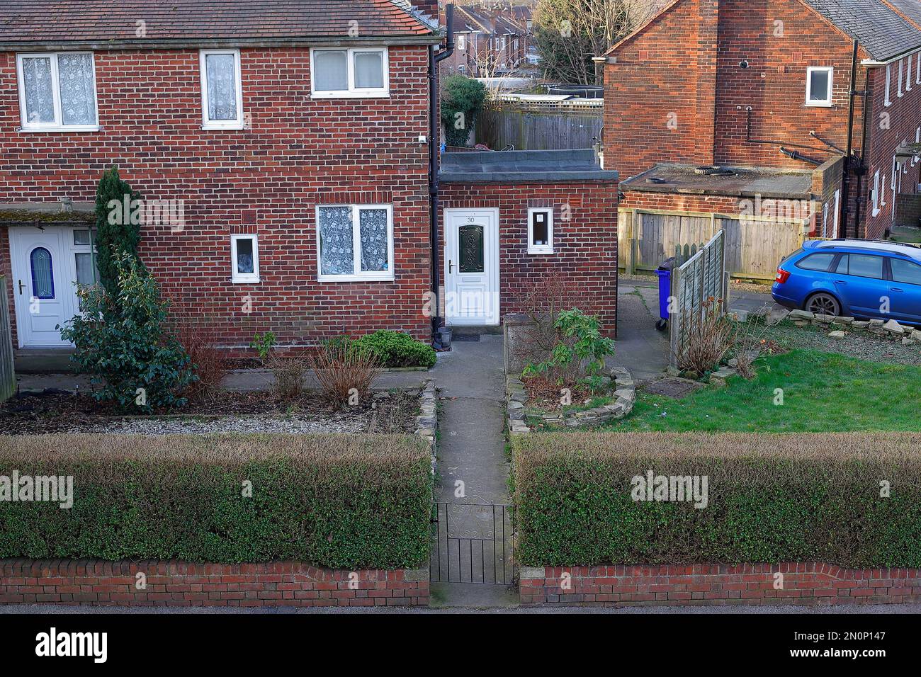 30 East Drive in Pontefraxt,West Yorkshire. Home to a violent ...