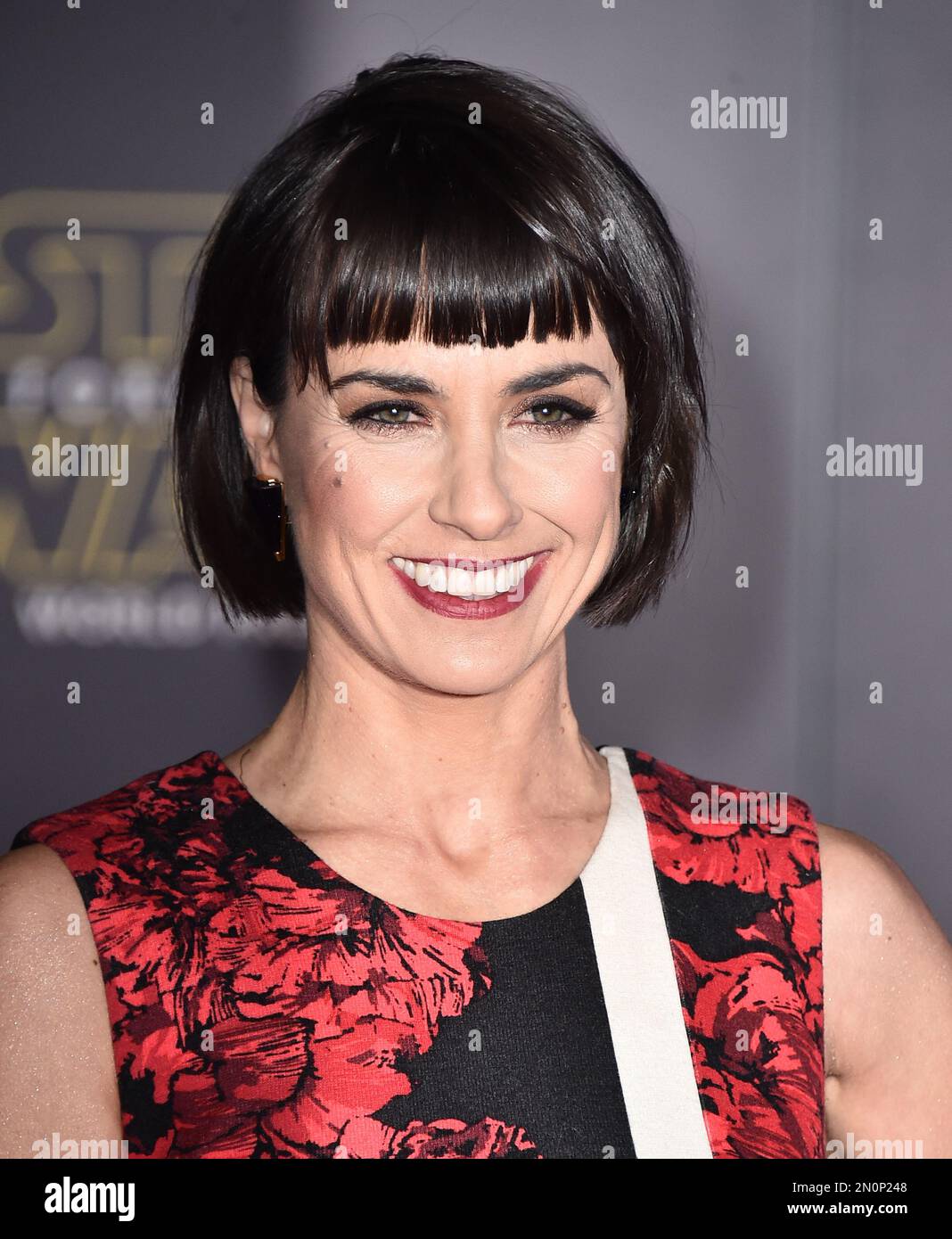 Constance Zimmer arrives at the world premiere of "Star Wars: The Force ...