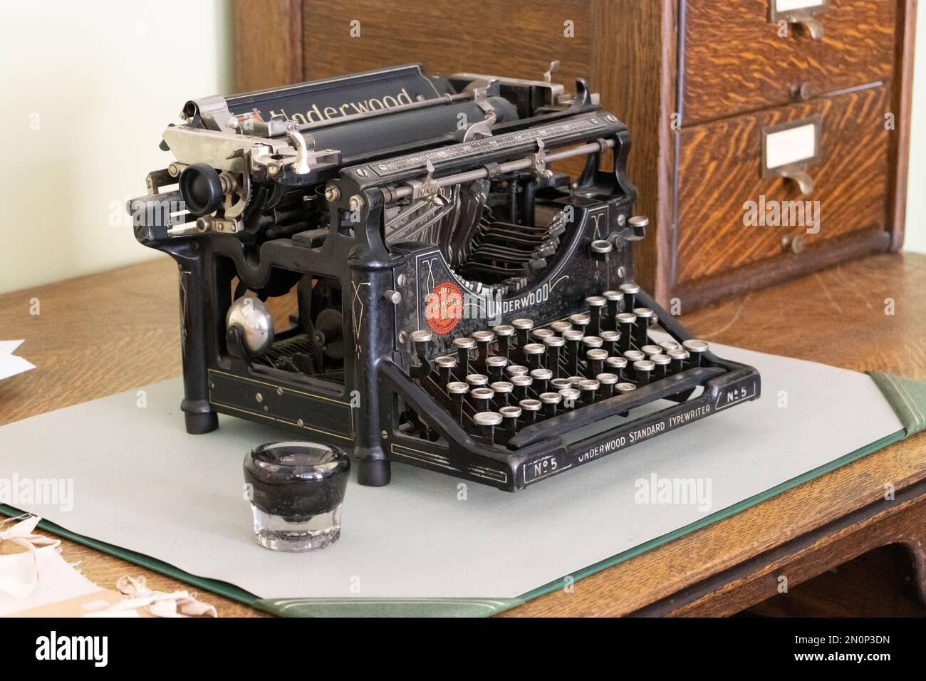 historical type writer Stock Photo - Alamy