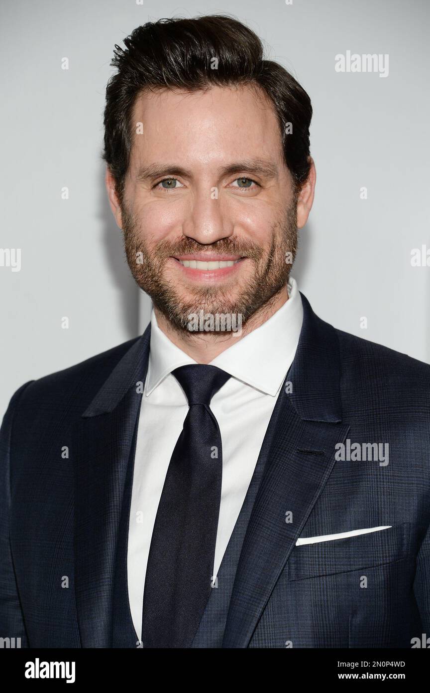 Edgar Ramirez attends the world premiere of "Joy" at the Ziegfeld ...