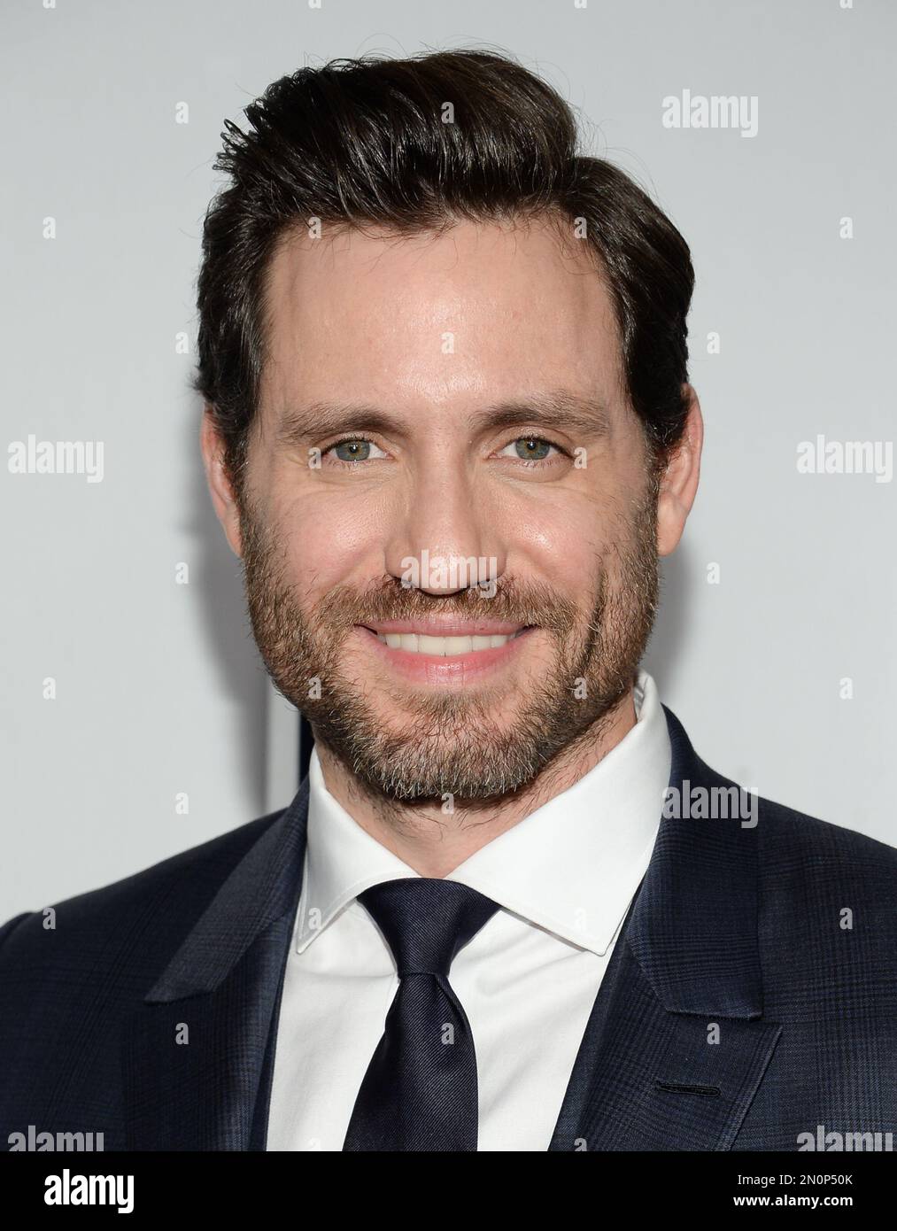 Edgar Ramirez attends the world premiere of "Joy" at the Ziegfeld ...