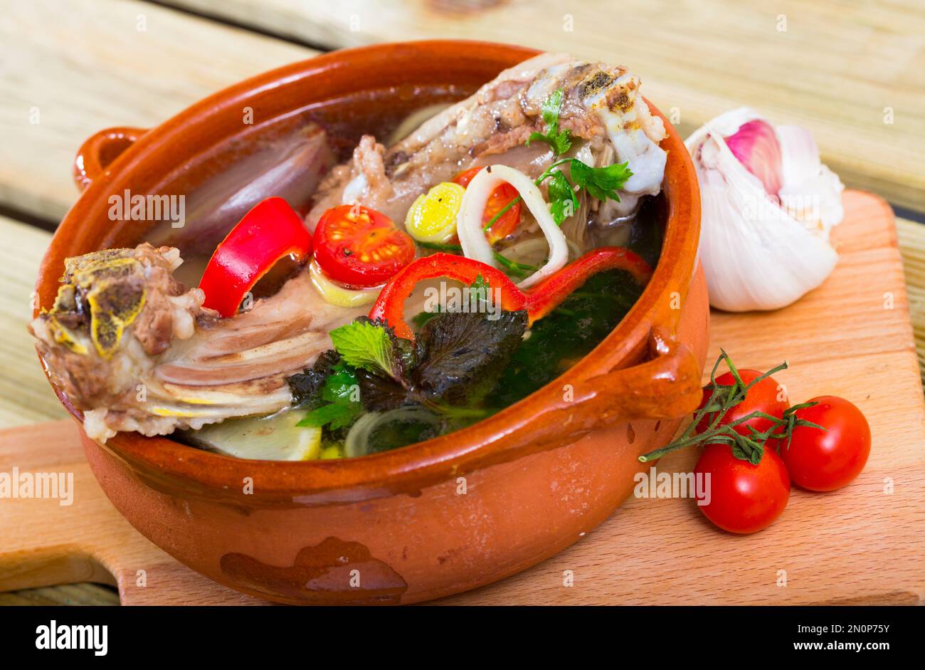 Shurpa from mutton Stock Photo - Alamy