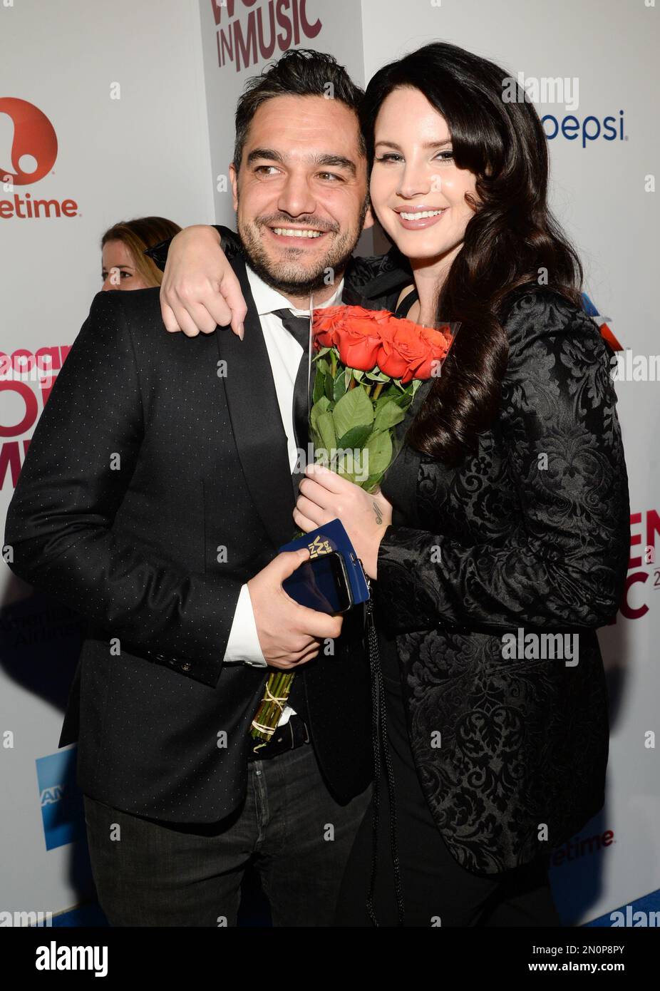 Billboard "Trailblazer" honoree Lana Del Ray poses with her manager Ben ...