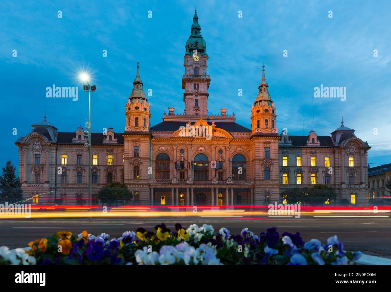 Gyor by night hi-res stock photography and images - Alamy