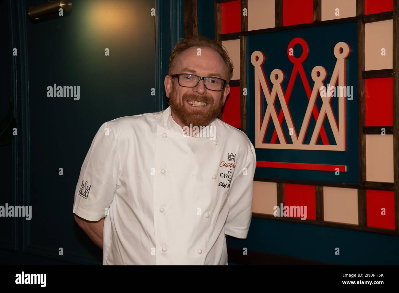 Farnham Royal, UK. 2nd February, 2023. Celebrity Chef Chris Wheeler (pictured) who was the ...
