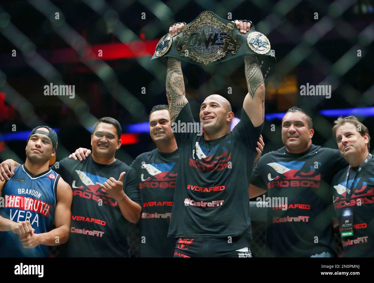 Mixed Martial Arts (MMA) heavyweight fighter Brandon Vera of the ...