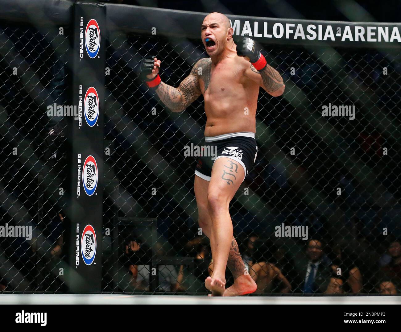 Mixed Martial Arts (MMA) heavyweight fighter Brandon Vera of the ...