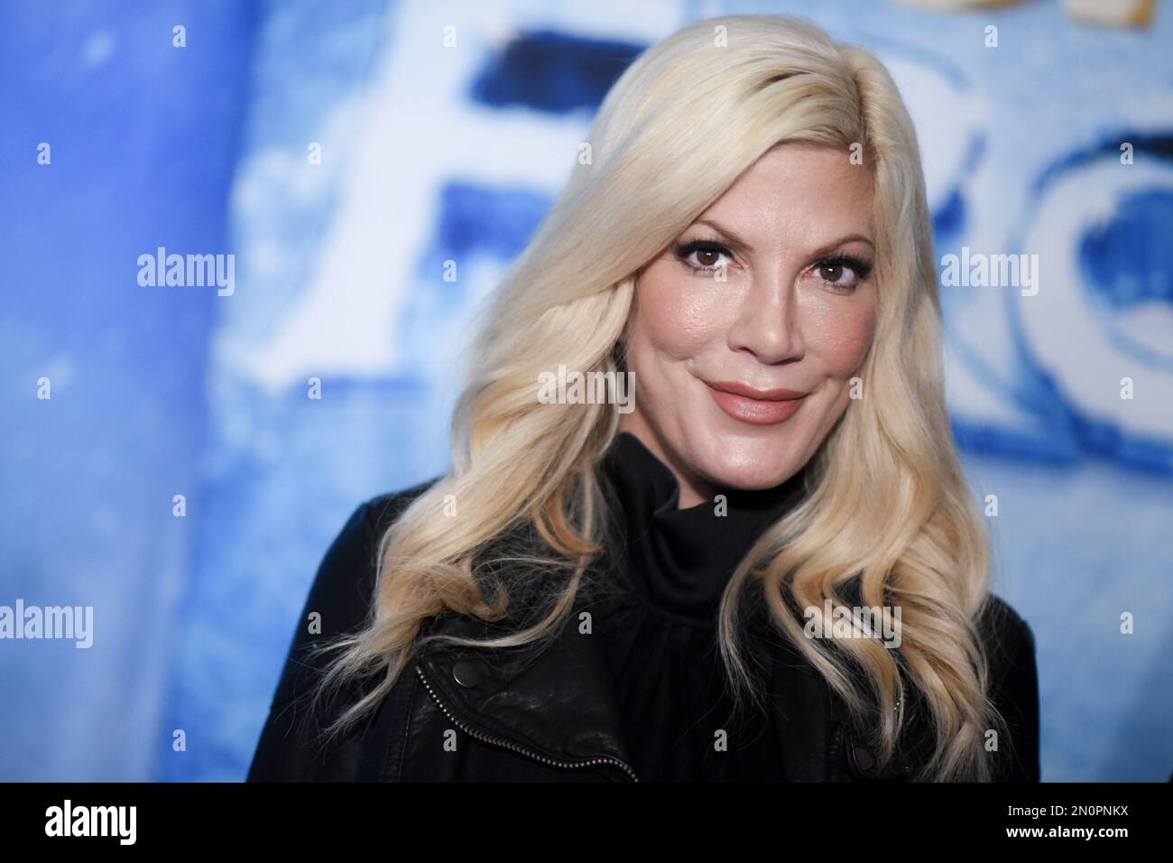 Actress Tori Spelling attends Frozen celebrity premiere presented by ...