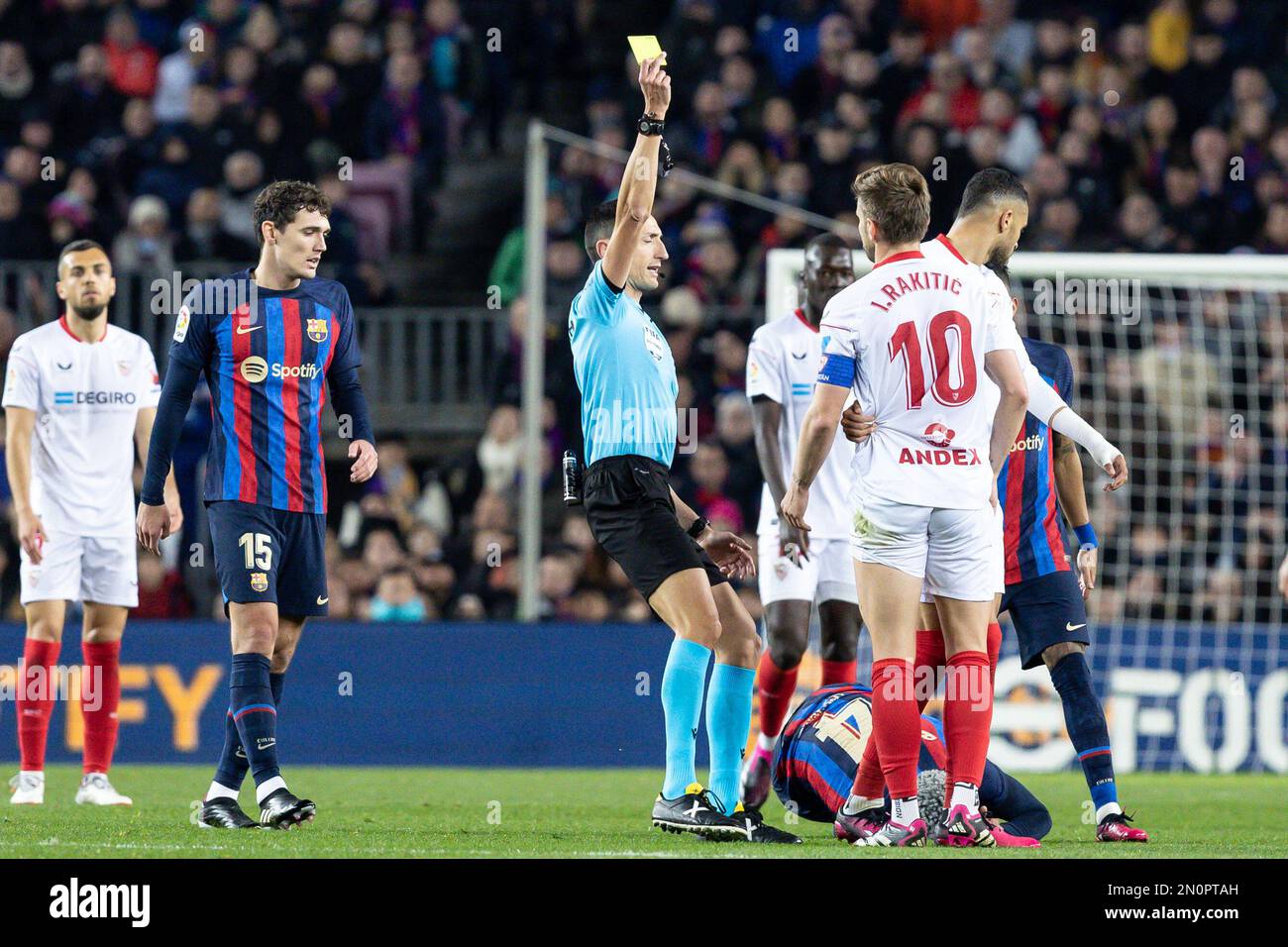 Ivan Rakitic of Sevilla FC during the Liga match between FC Barcelona ...