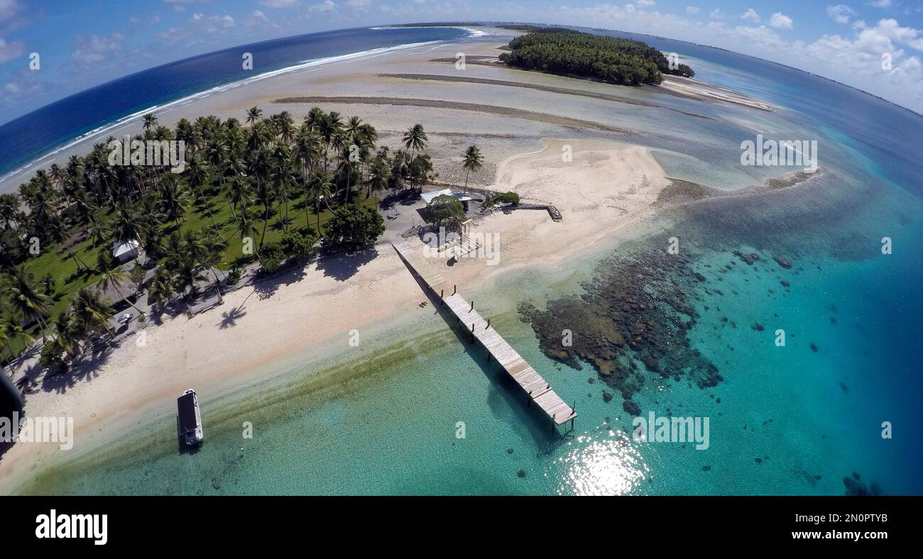 FILE - In this Nov. 8, 2015 aerial file photo , a small section of the ...