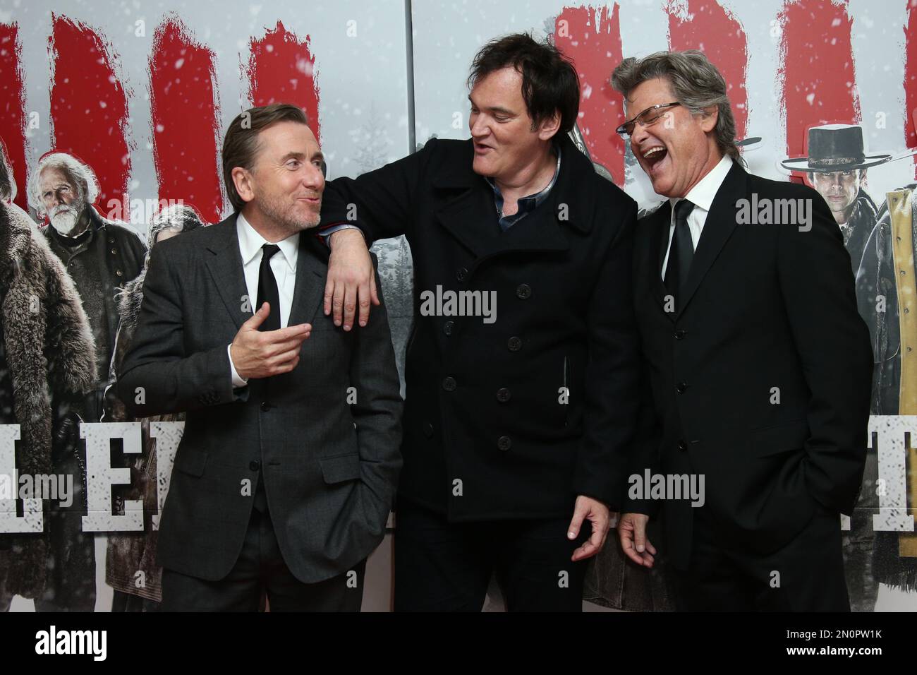 From lefty, Tim Roth, Quentin Tarantino and Kurt Russell pose for ...
