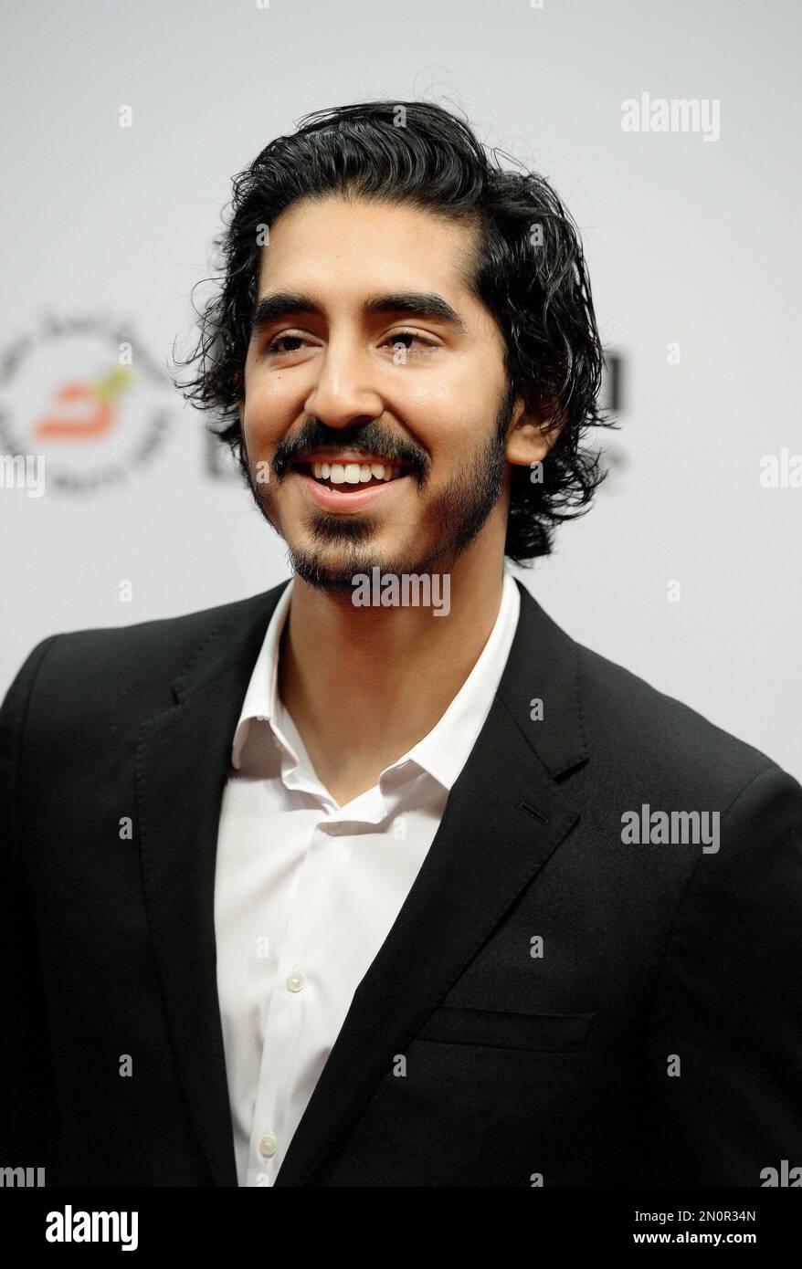 British actor Dev Patel poses on the red carpet at the opening of the ...