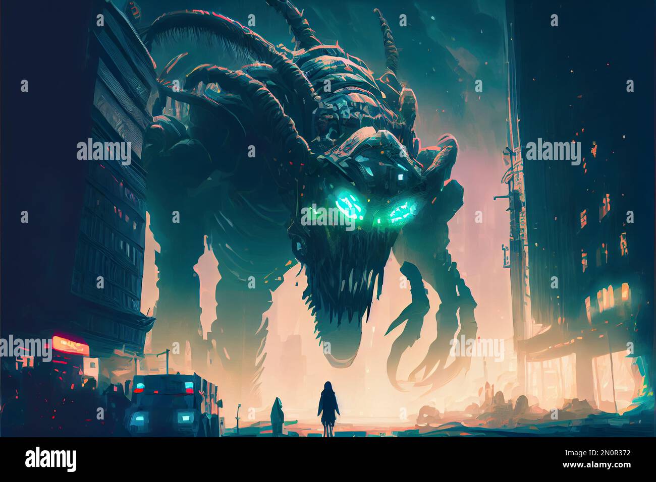 Epic sci fi scene hi-res stock photography and images - Alamy