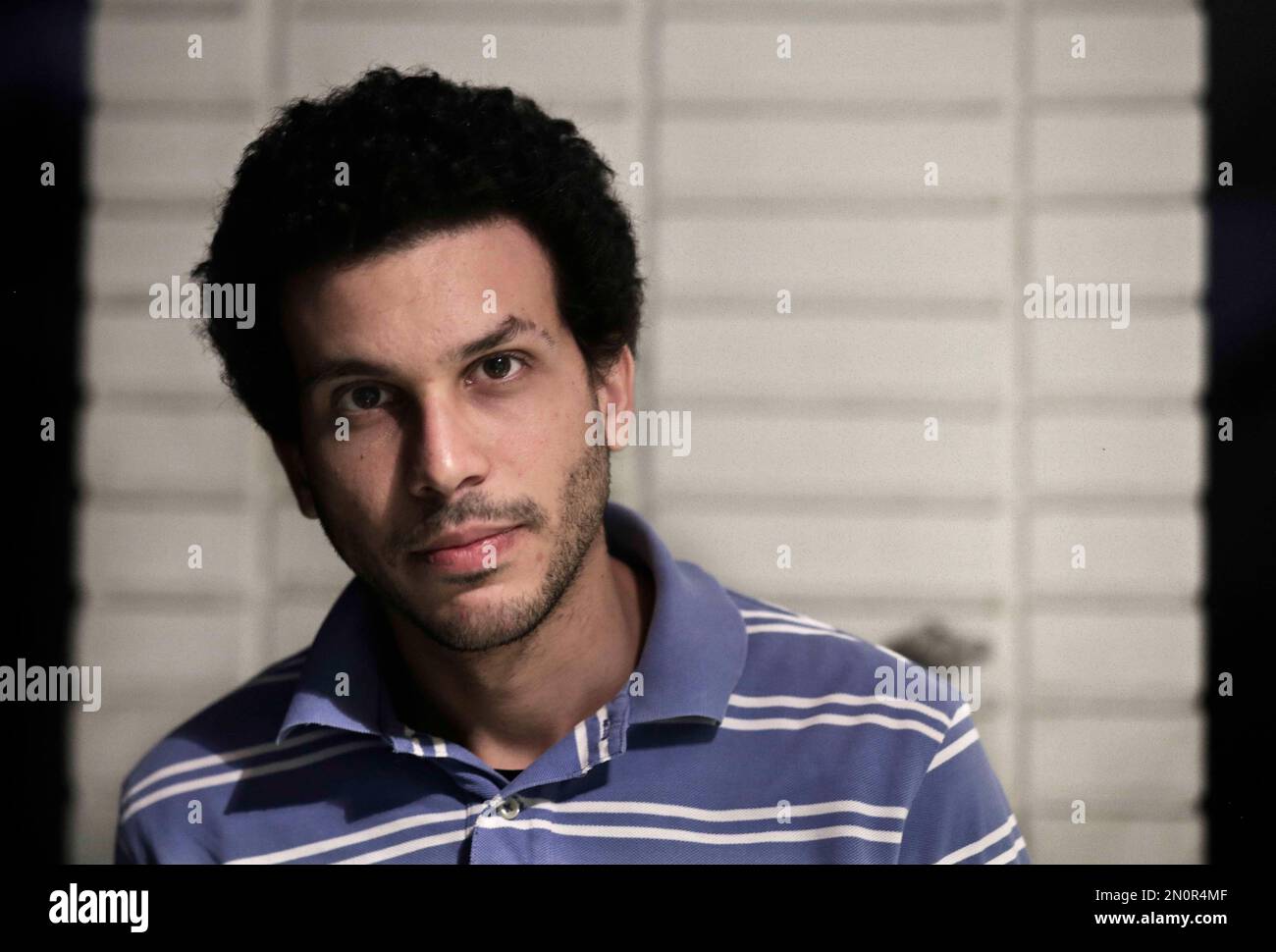 Ahmed Samra, a 27-year-old Egyptian Muslim political analyst poses for ...