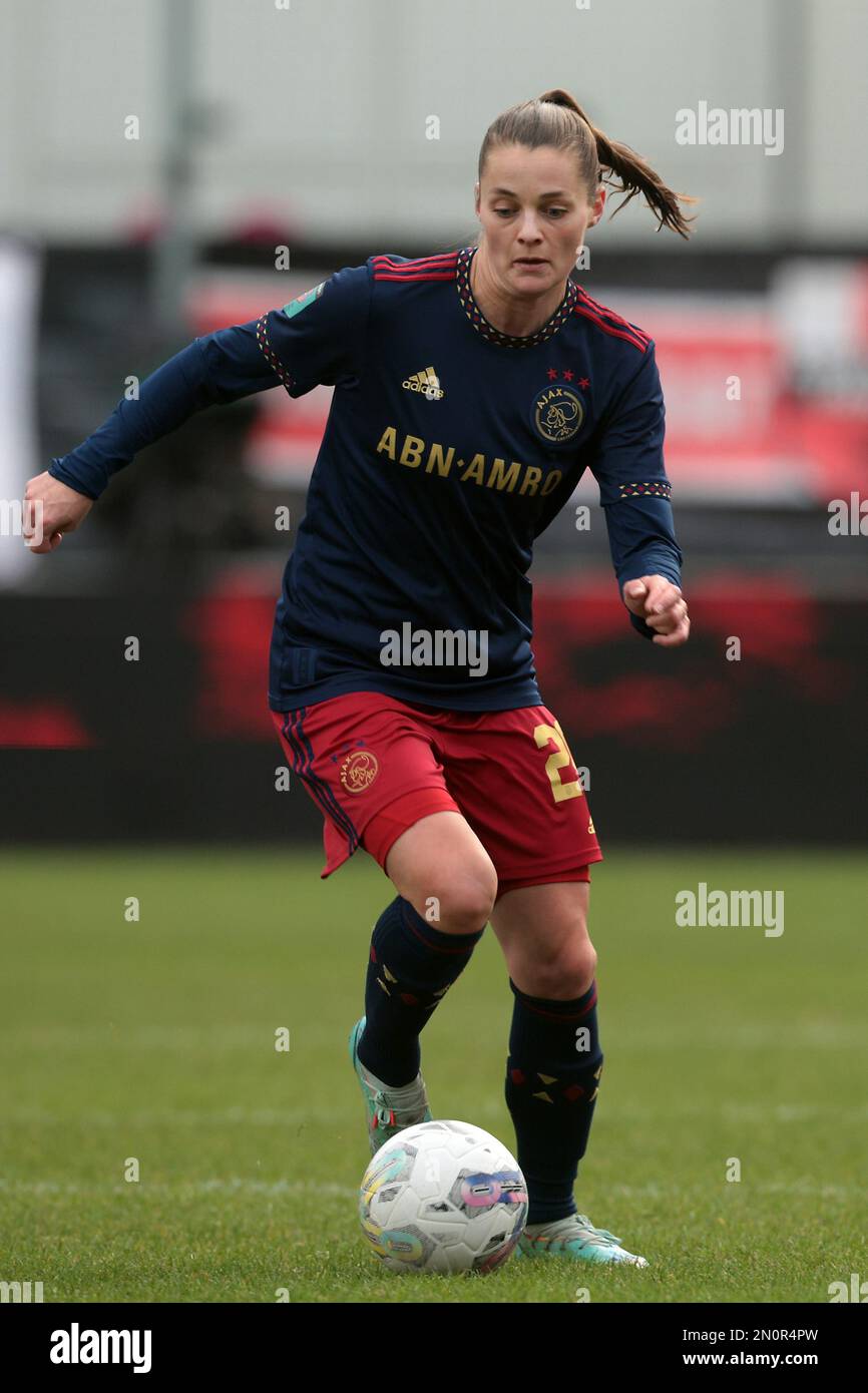 EINDHOVEN - Eshly Bakker of Ajax women during the Dutch Eredivisie ...