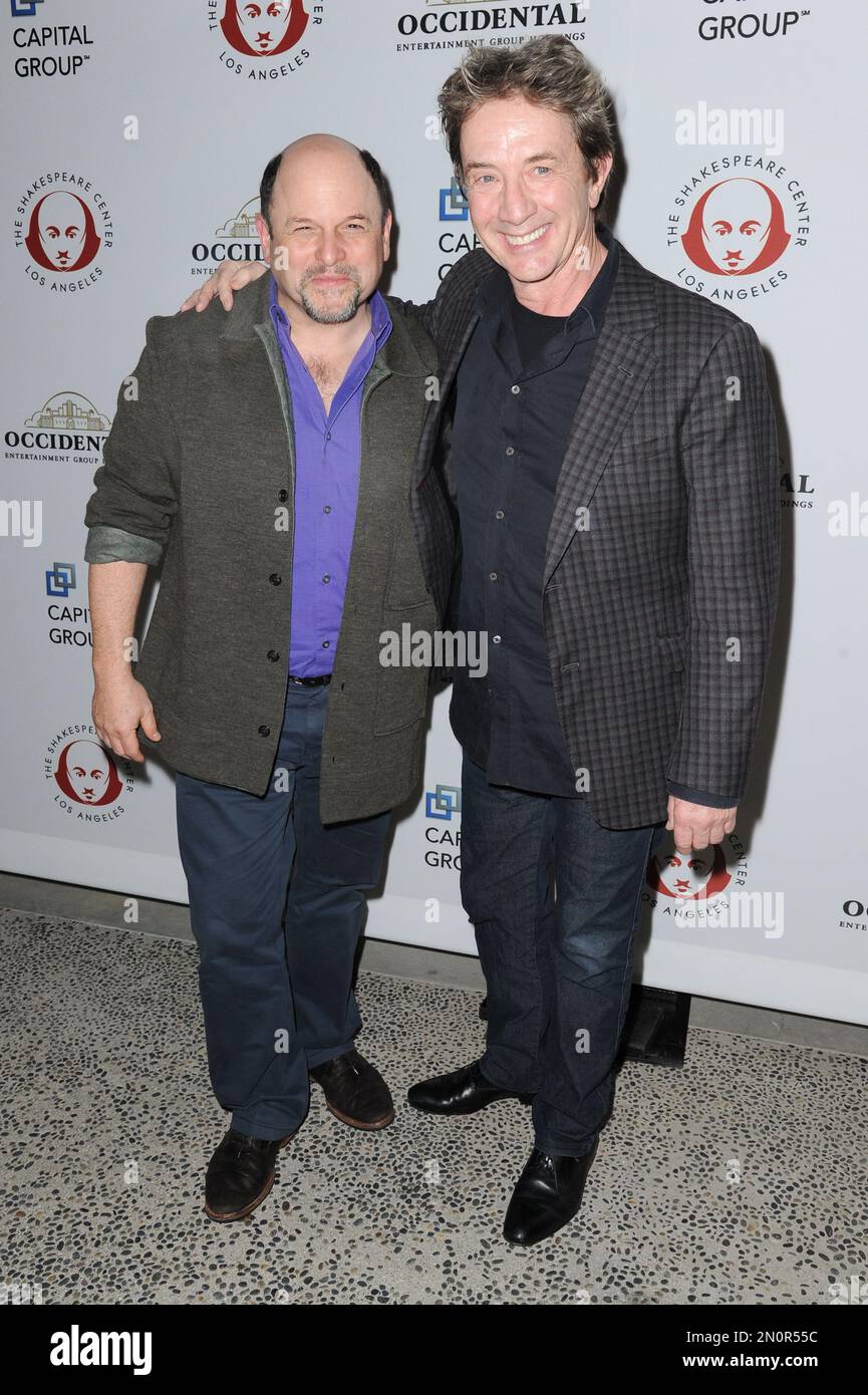 Jason Alexander, left, and Martin Short attend the 25th Annual Simply ...