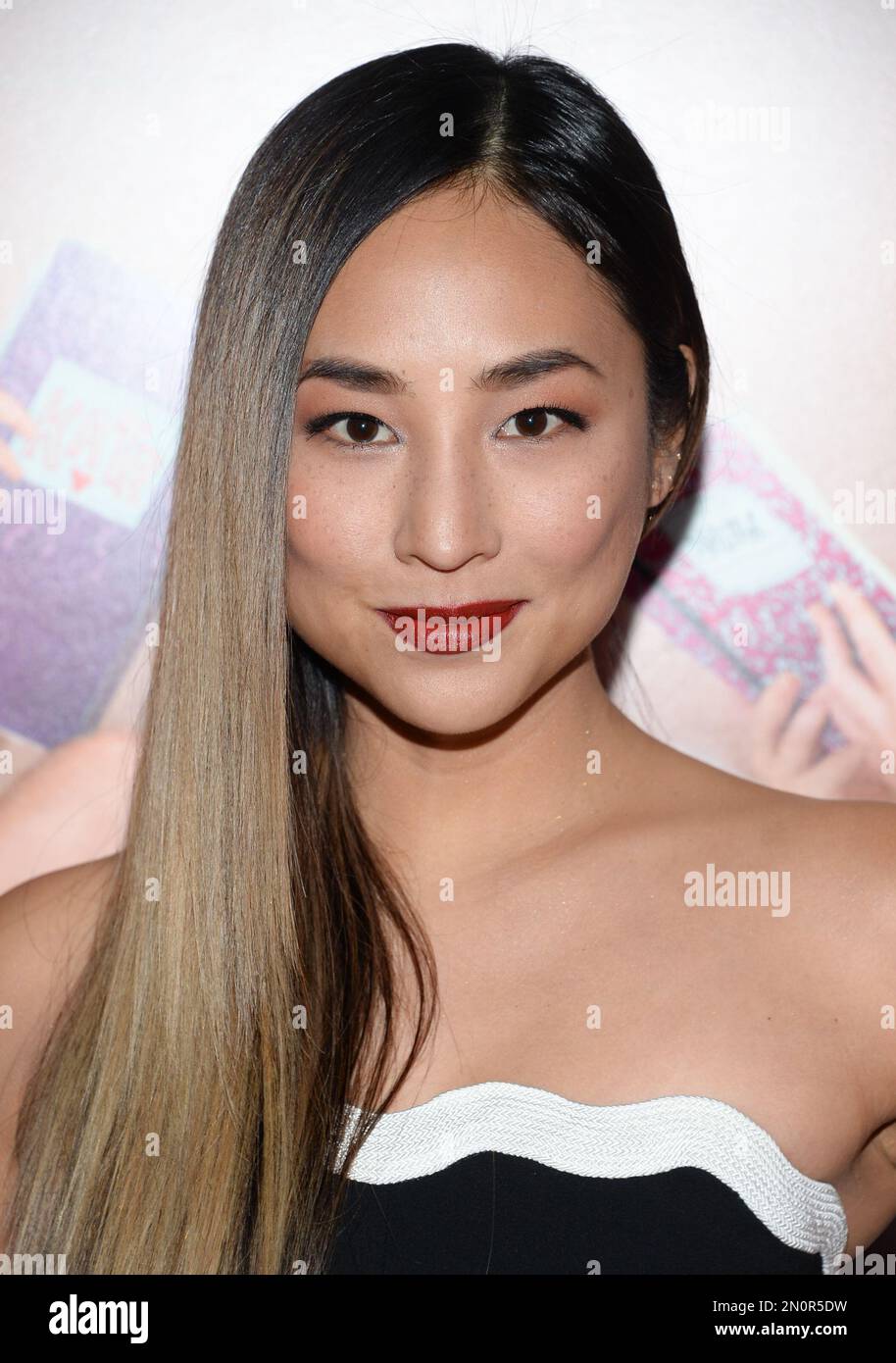 Actress Greta Lee attends the premiere of "Sisters" at the Ziegfeld ...