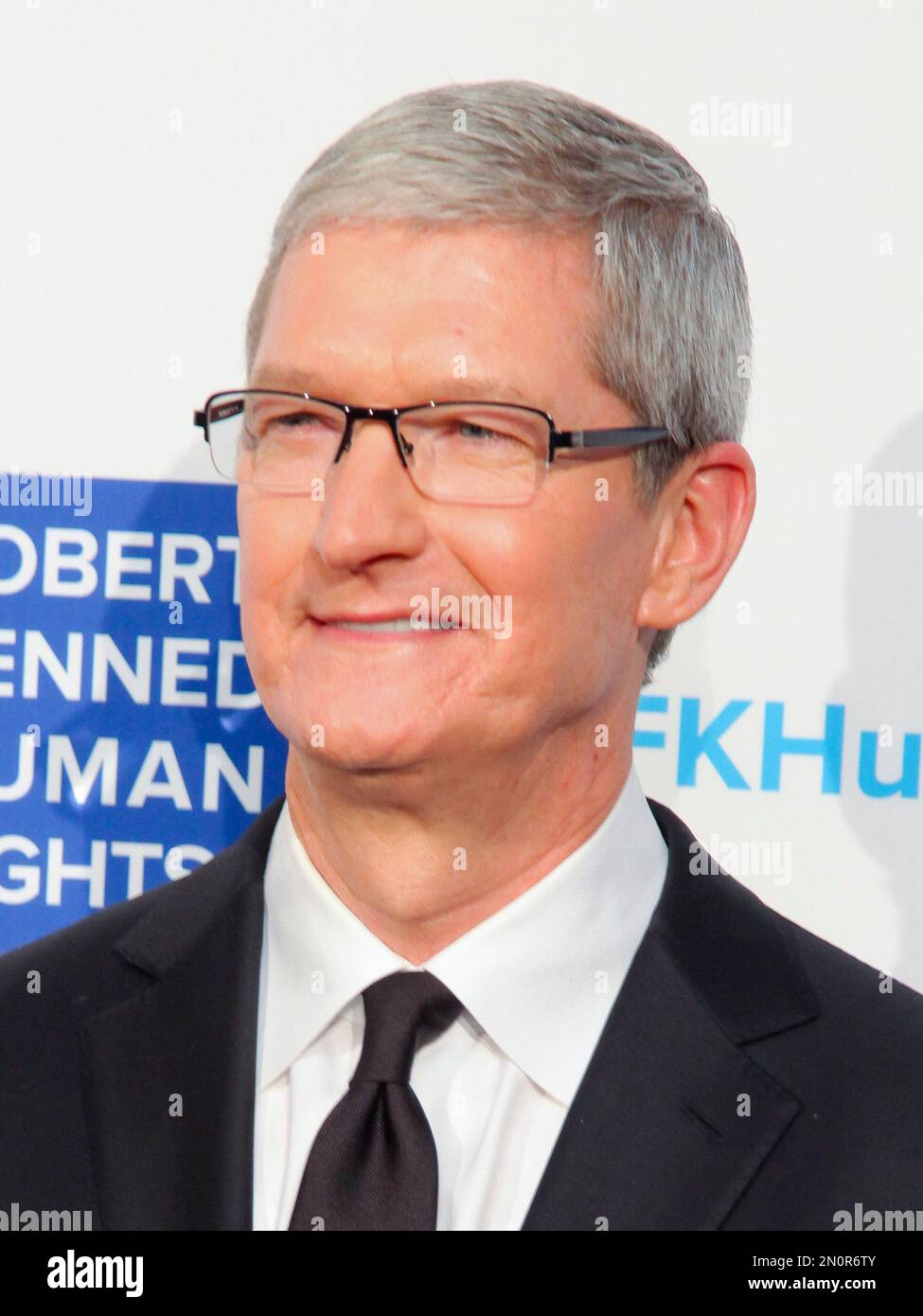 Tim Cook attends the 2015 Robert F. Kennedy Human Rights Ripple of Hope ...