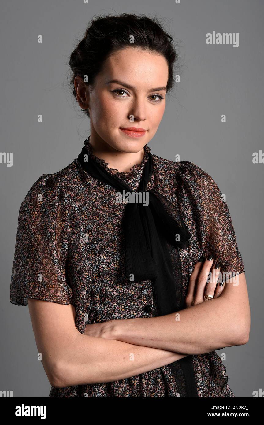 In this Sunday, Dec. 6, 2015 photo, actress Daisy Ridley poses for a ...