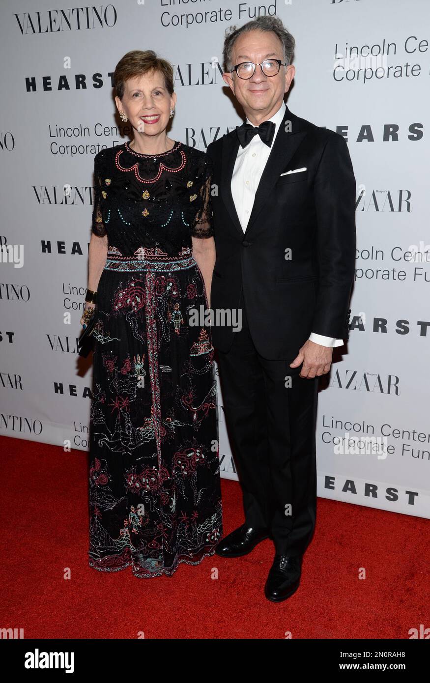 Adrienne Arsht and guest attend "An Evening Honoring Valentino" gala ...