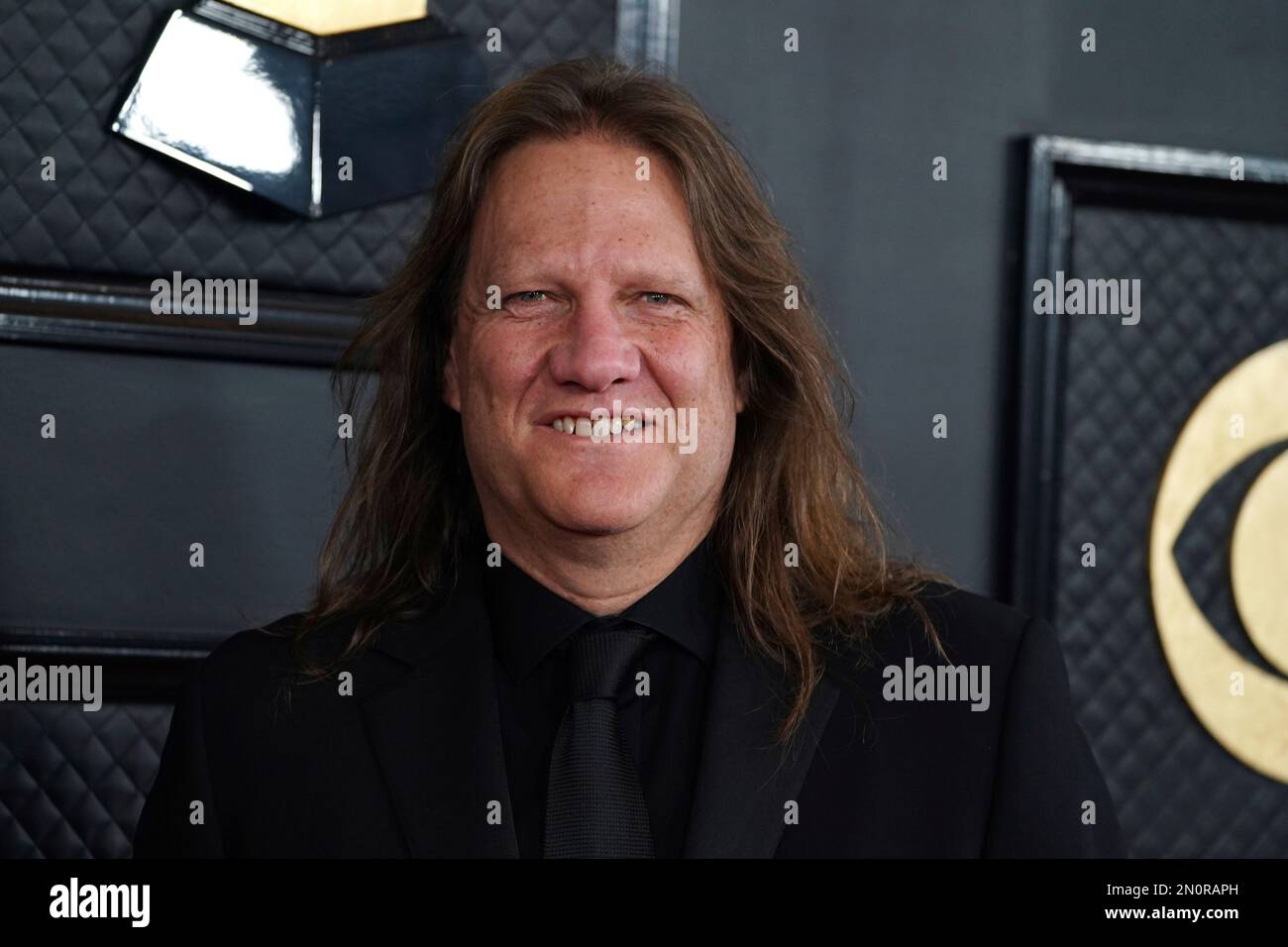 Tony Carey arrives at the 65th annual Grammy Awards on Sunday, Feb. 5 ...