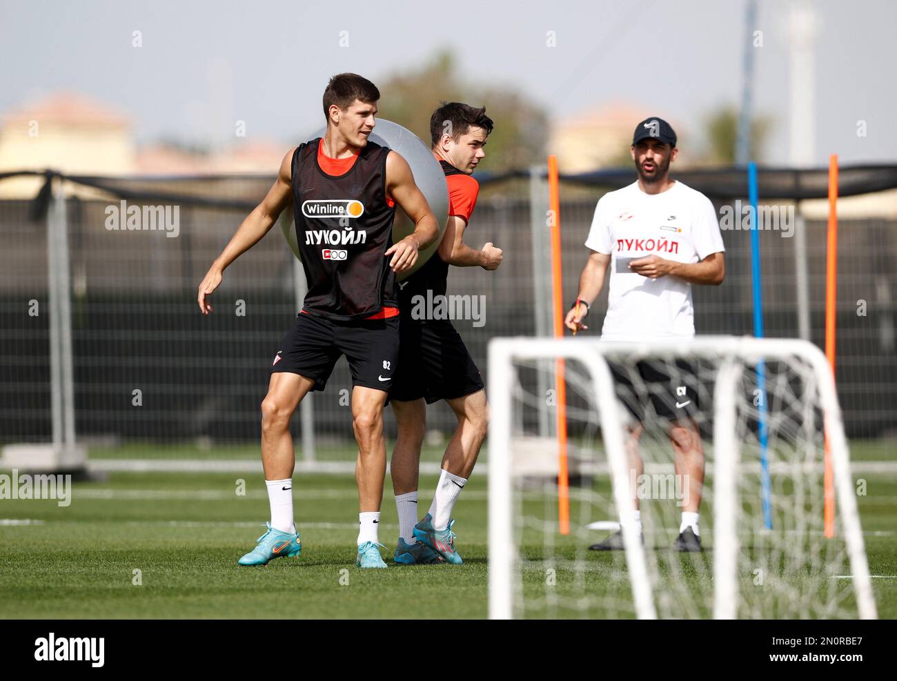 ABU DHABI, UNITED ARAB EMIRATES, FEBRUARY 5, 2023. FC Spartak Training ...