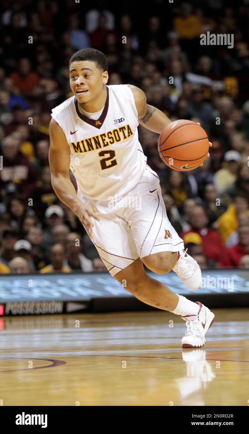 Minnesota guard Nate Mason (2) plays against South Dakota during an ...