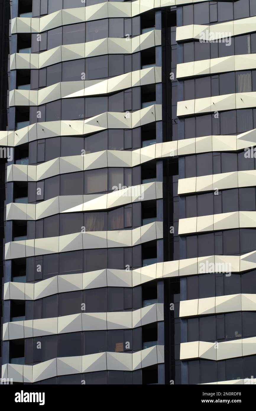 Patterns in architecture design and abstract building shapes, lines and ...