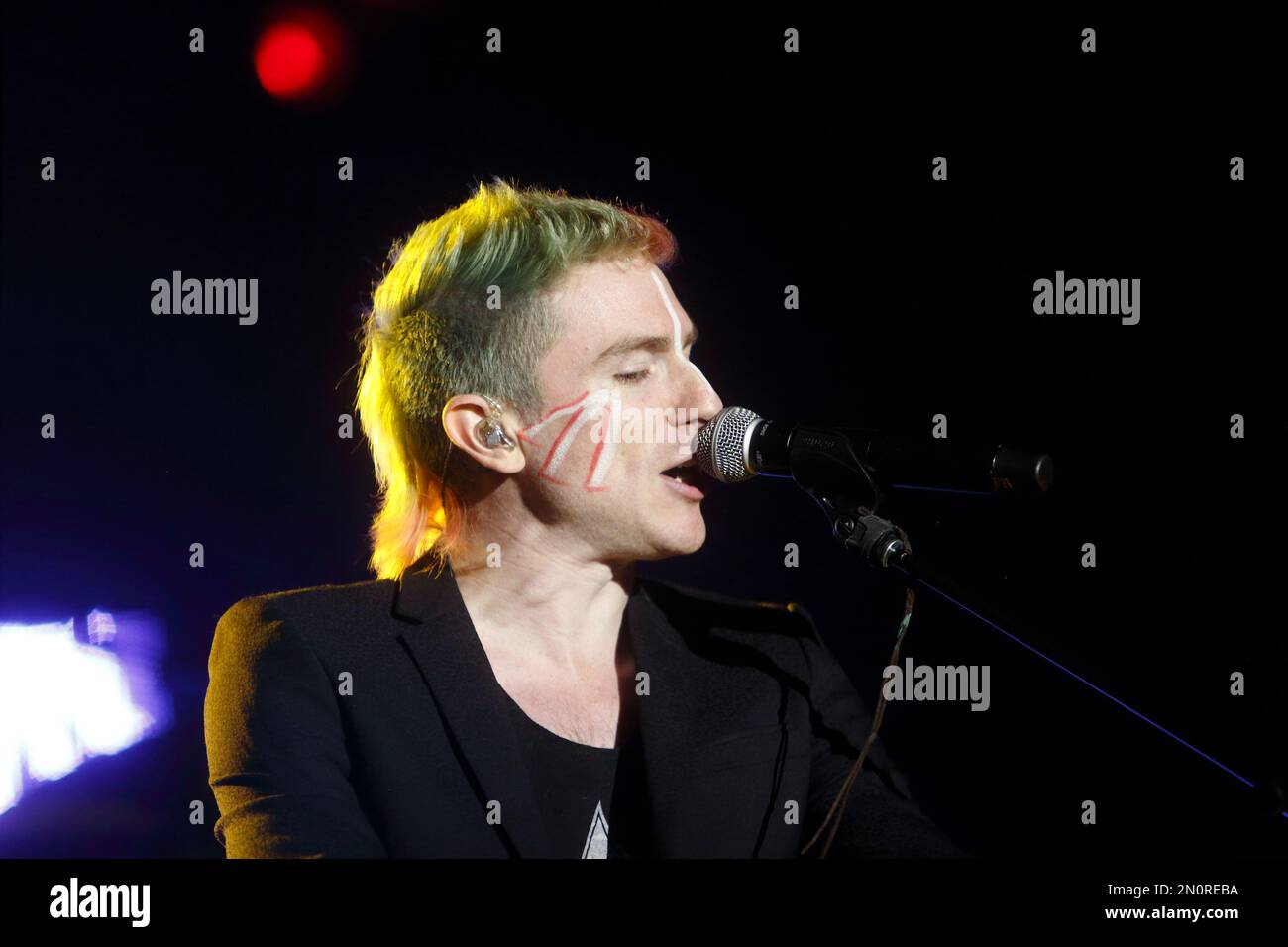 Nicholas Petricca and Walk The Moon performs at the Big Ticket Fest at ...