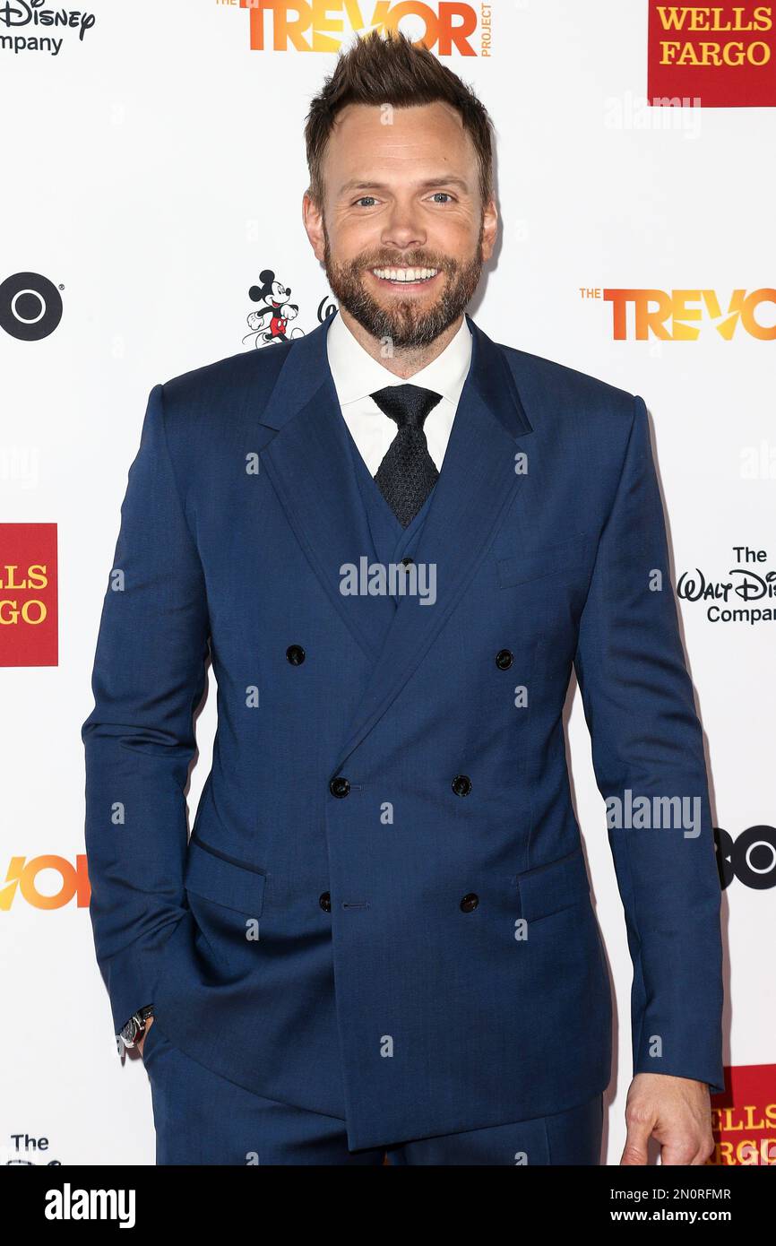 Joel McHale attends 2015 TrevorLIVE LA held at the Hollywood Palladium ...