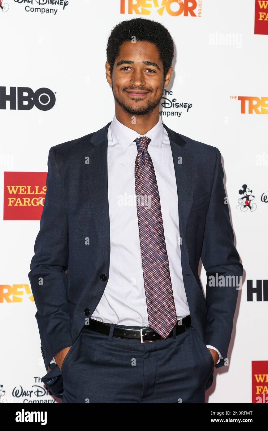 Alfred Enoch attends 2015 TrevorLIVE LA held at the Hollywood Palladium ...