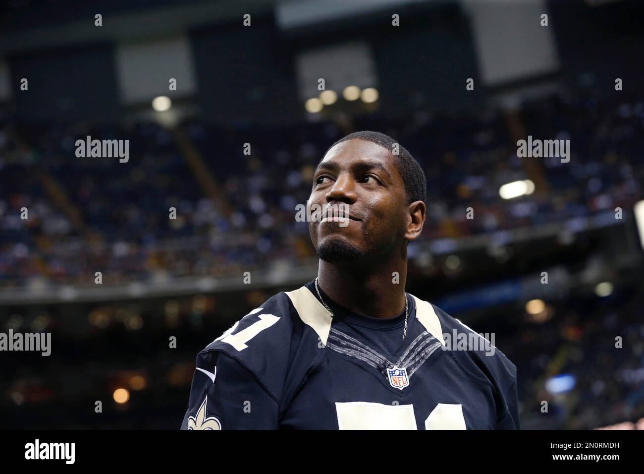 Former New Orleans Saints linebacker Jonathan Vilma acknowledges the ...