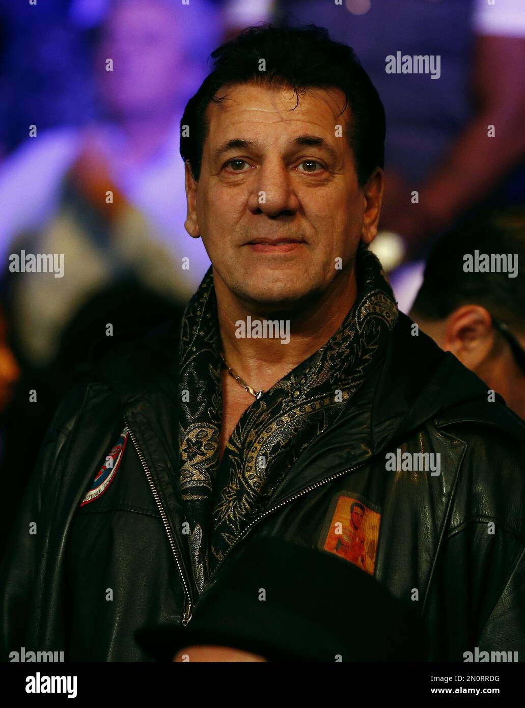 American actor Chuck Zito before the start of the Jesus Cuellar ...