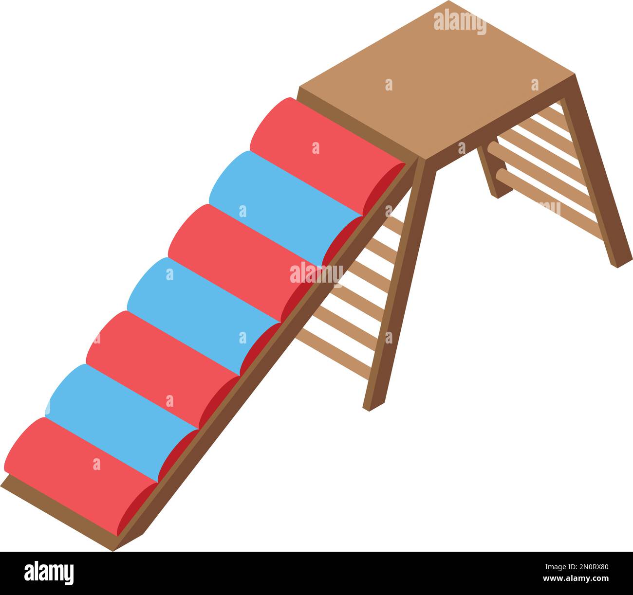 Autism kid slide icon isometric vector. Child autistic. Mental health ...