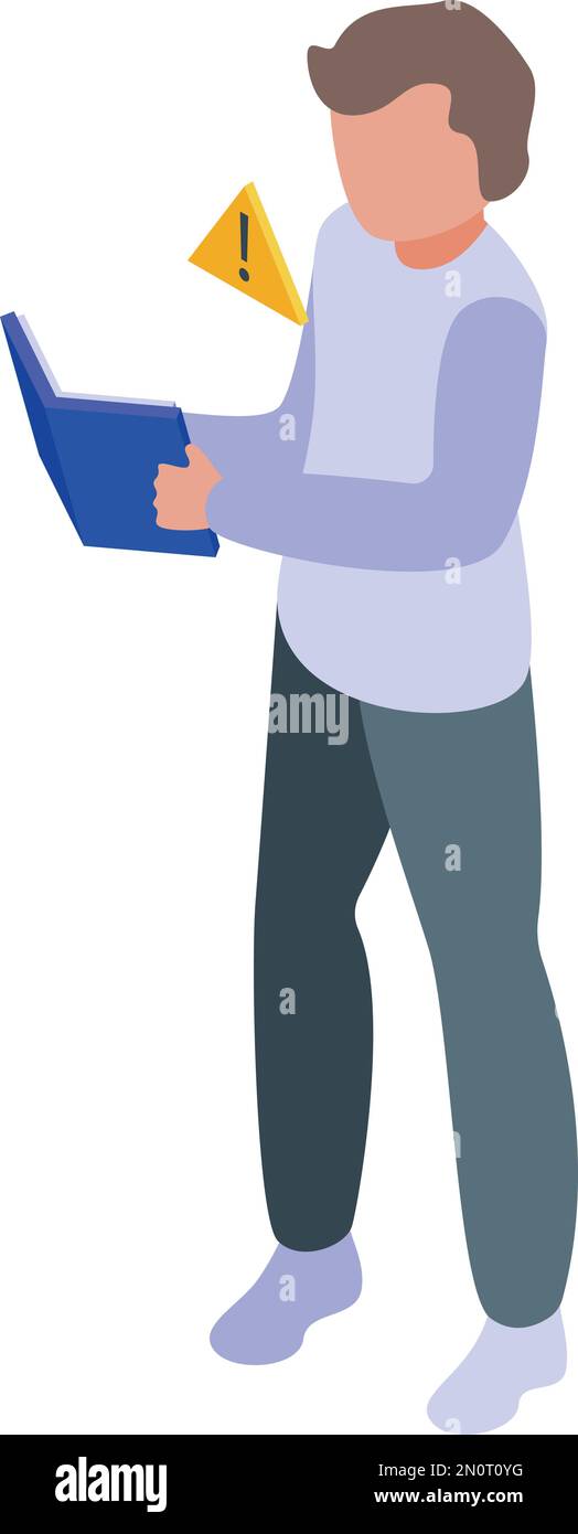 Autistic reading Stock Vector Images - Alamy