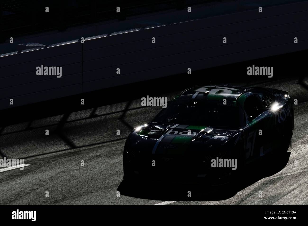 NASCAR Cup Series driver Cody Ware (51) participates in qualifying ...