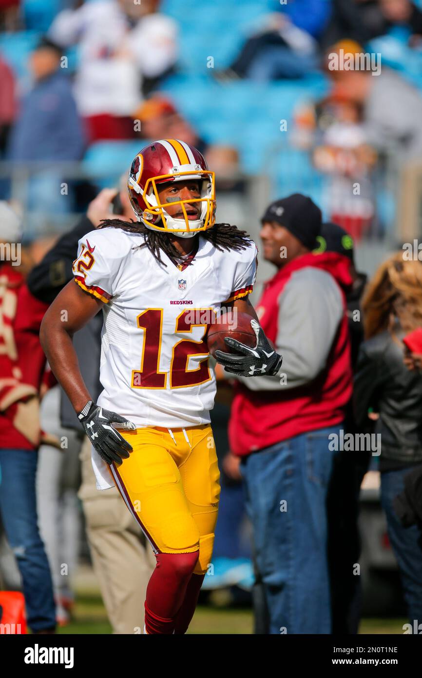 Washington Redskins wide receiver Andre Roberts (12) runs a route as he ...