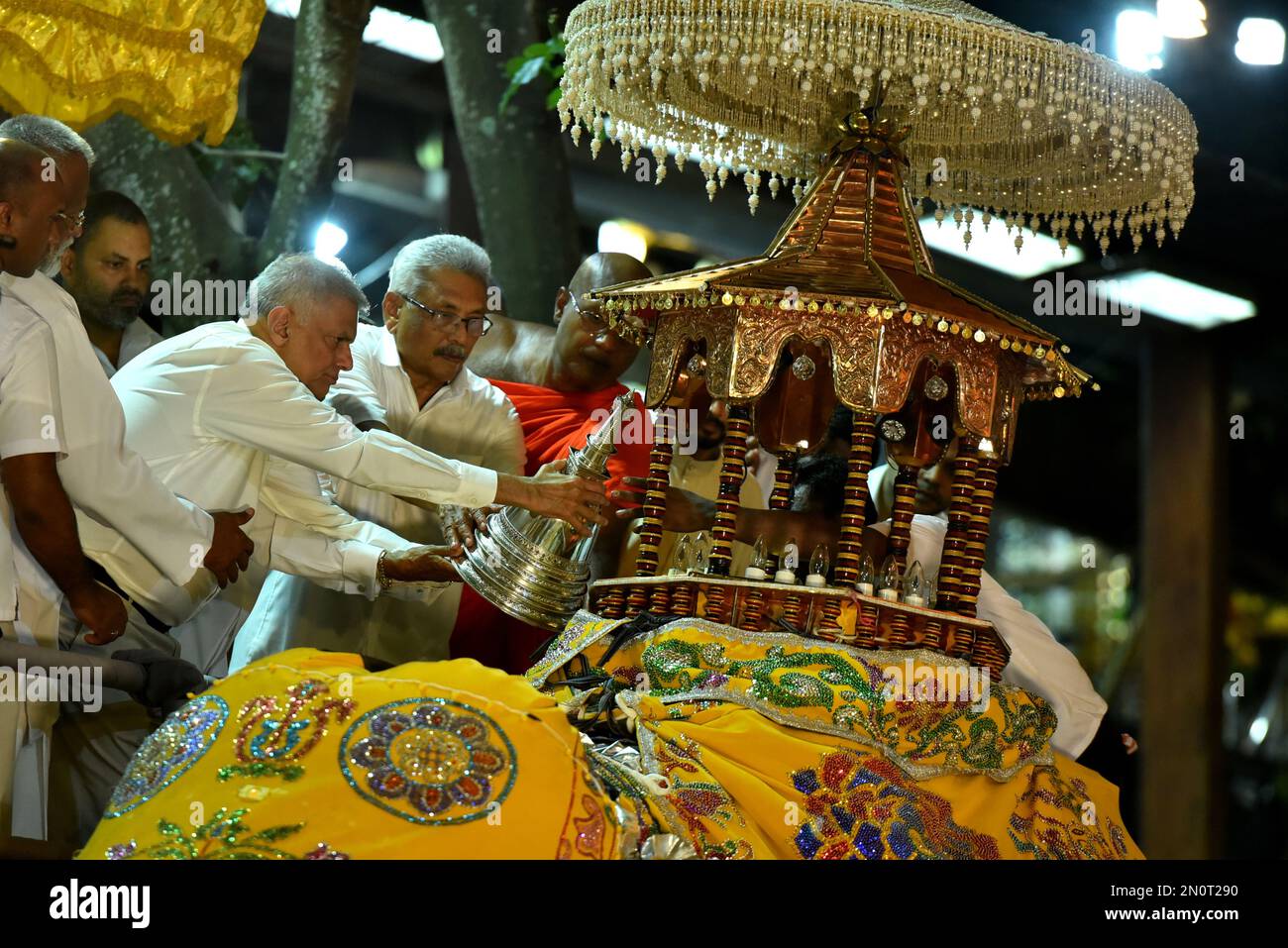 Colombo, Western Province, Sri Lanka. 5th Feb, 2023. The annual Navam ...