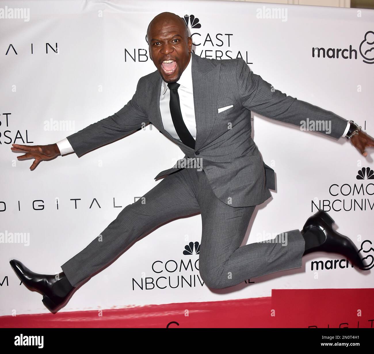 Terry Crews arrives at the March of Dimes Celebration of Babies ...
