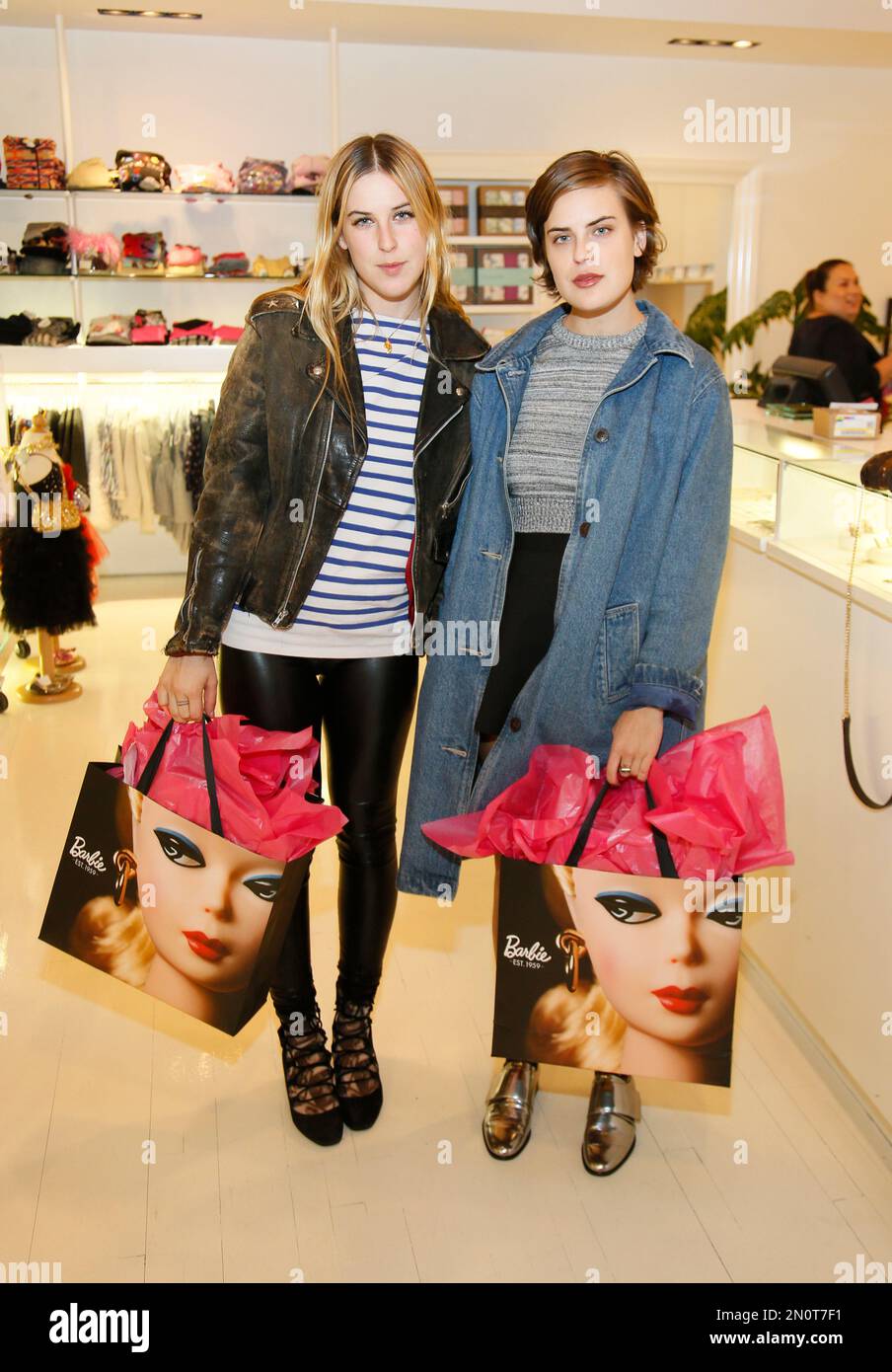 IMAGE DISTRIBUTED FOR MATTEL - Tallulah Willis, left, and Scout Willis ...