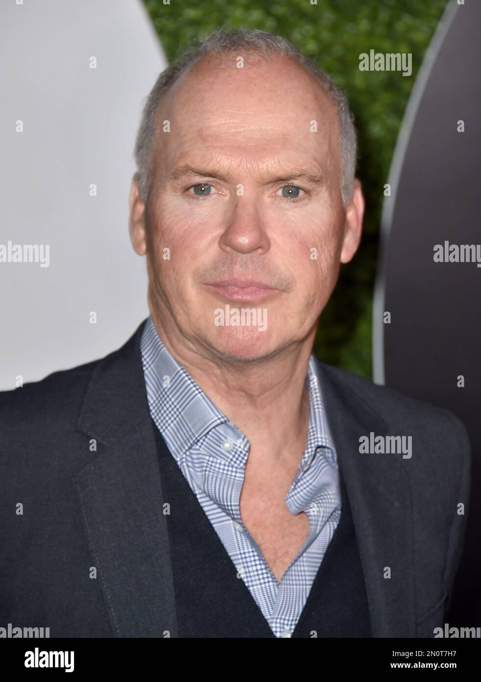 Michael Keaton arrives at the GQ Men of the Year Party at the Chateau ...