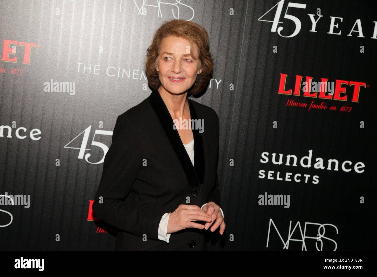 Charlotte Rampling attends a special screening of "45 Years" hosted by ...