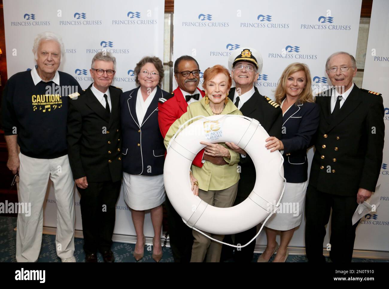 IMAGE DISTRIBUTED FOR PRINCESS CRUISES - Left to right, Jack Jones ...