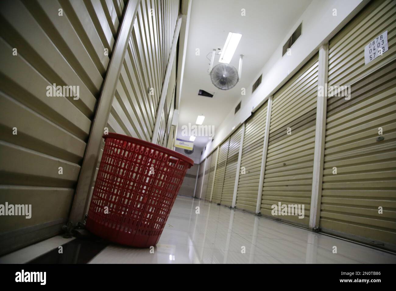 Bekasi City, Indonesia. 05th Feb, 2023. The atmosphere in the aisle of ...