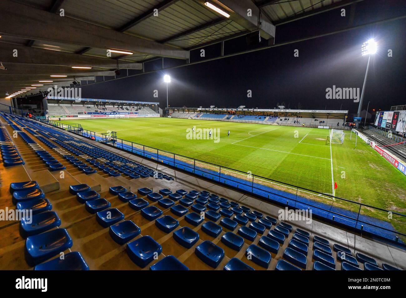 Sint-Jans-Molenbeek , Belgium. 5 February, 2023. Stadion Fender ...