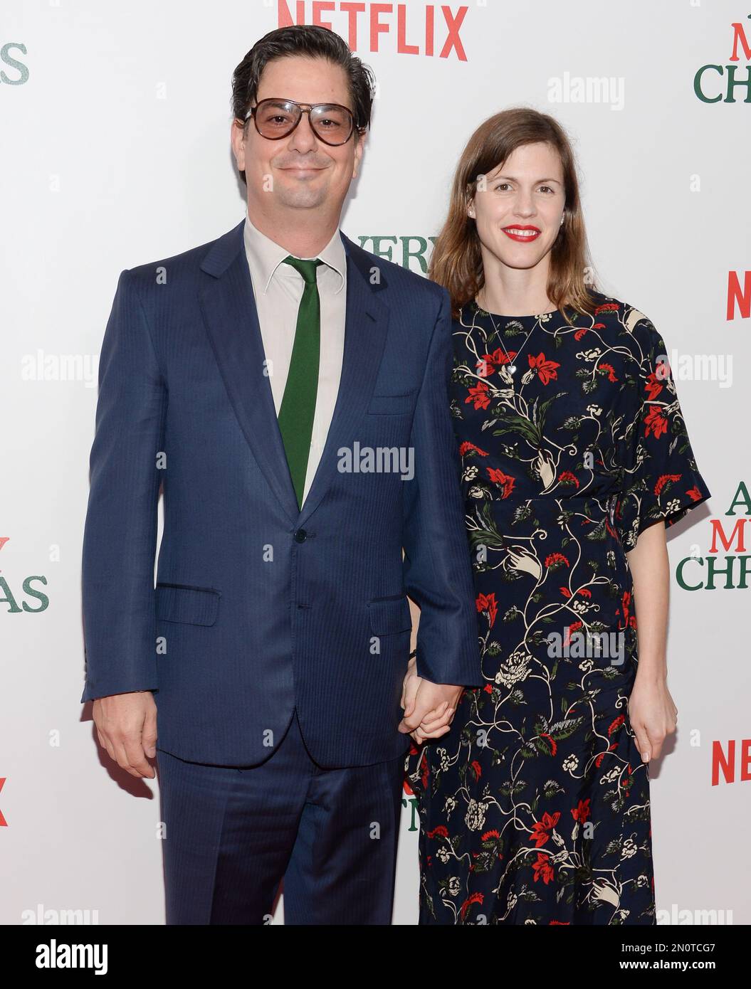 Executive producer Roman Coppola and wife Jenny Coppola attend Netflix ...