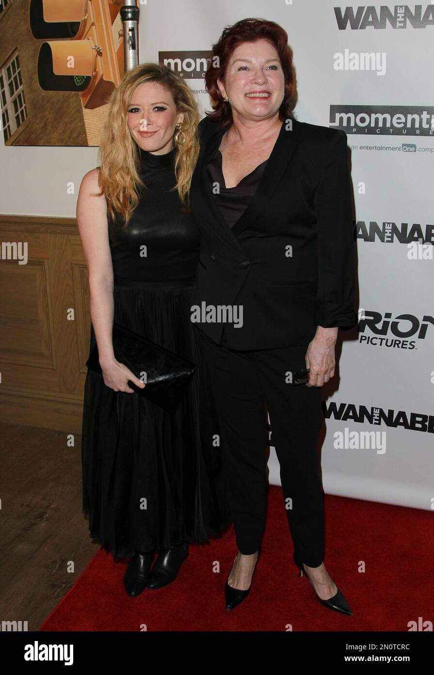 Actors Natasha Lyonne and Kate Mulgrew attend the premiere of "The ...