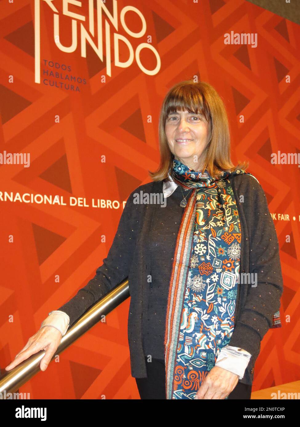 Argentine author Perla Suez poses for portraits after accepting the ...